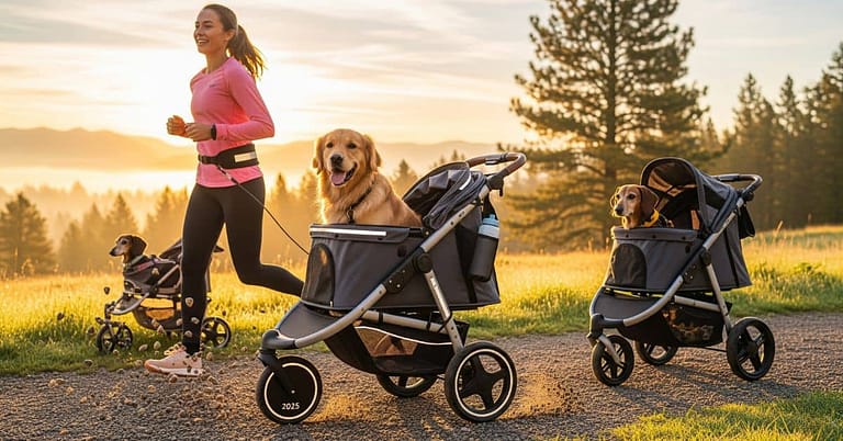 5 Best Dog Stroller For Jogging In 2025: Run With Your Pup!